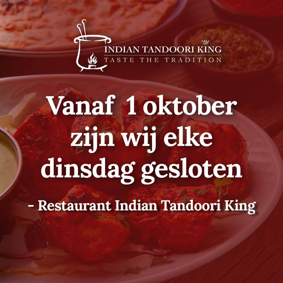 Authentiek Indiaas Restaurant in Almere | Indian Tandoori King
